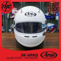 Jual ARAI SK-6PED GLASS WHITE ORIGINAL FULL FACE HELMET - Jakarta Barat ...