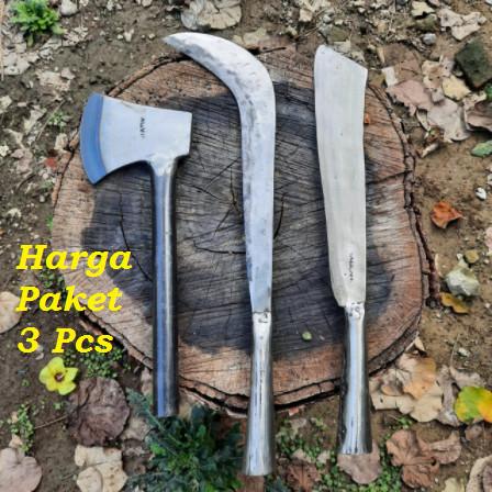 arit golok parang kebun paket 3 barang - Shop | Tokopedia