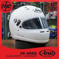 Jual ARAI SK-6PED GLASS WHITE ORIGINAL FULL FACE HELMET - Jakarta Barat ...