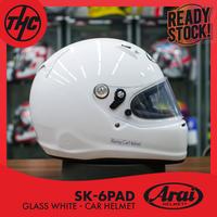 Jual ARAI SK-6PED GLASS WHITE ORIGINAL FULL FACE HELMET - Jakarta Barat ...
