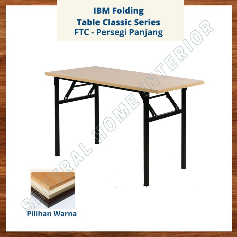 Meja Makan/Hotel/Lipat/Serbaguna Folding Table Persegi Panjang - Shop ...