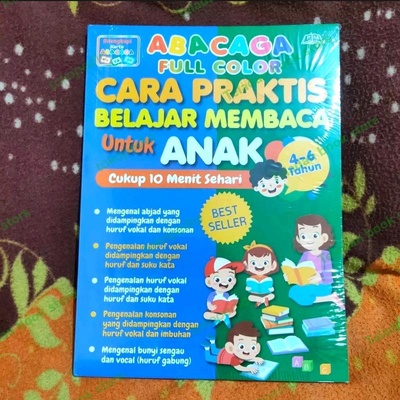 BUKU ABACAGA - CARA PRAKTIS BELAJAR MEMBACA UNTUK ANAK 4 - 6 - Shop ...