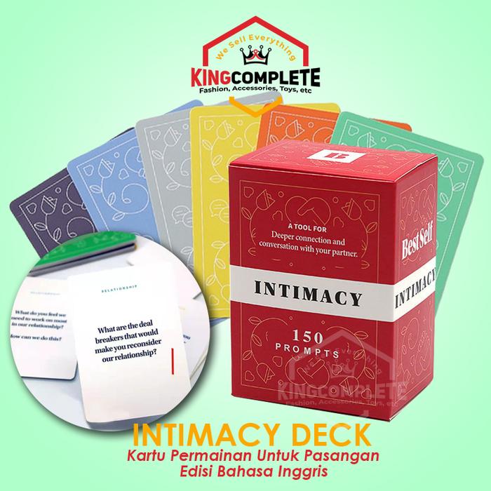 Promo Intimacy Deck Best Self Kartu Pasangan Couple Card Game Romantic ...