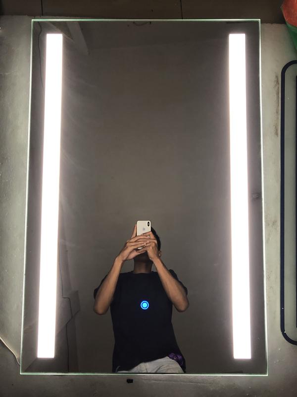 Smart Mirror LED 60 cm x 90 cm | Cermin Rias | Cermin Layar Sentuh ...
