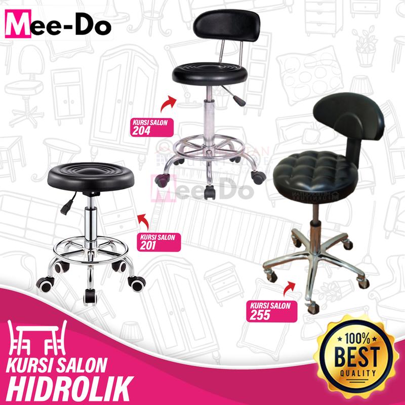 Kursi Salon Hidrolik Bulat / Barstool / Kursi Lab Roda - Shop | Tokopedia