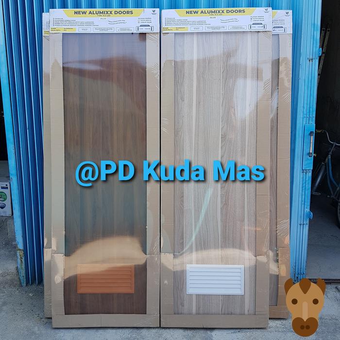 Jual Pintu PVC Kusen Aluminium ALEXANDER Tipe New Alumixx Doors (Putih ...