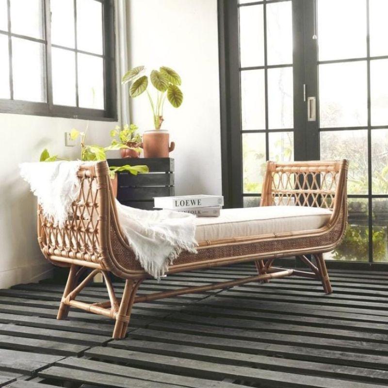 Sofa Bench Rotan 3 seater Minimalis / Sofa Minimalis Ruang Tamu - Shop ...