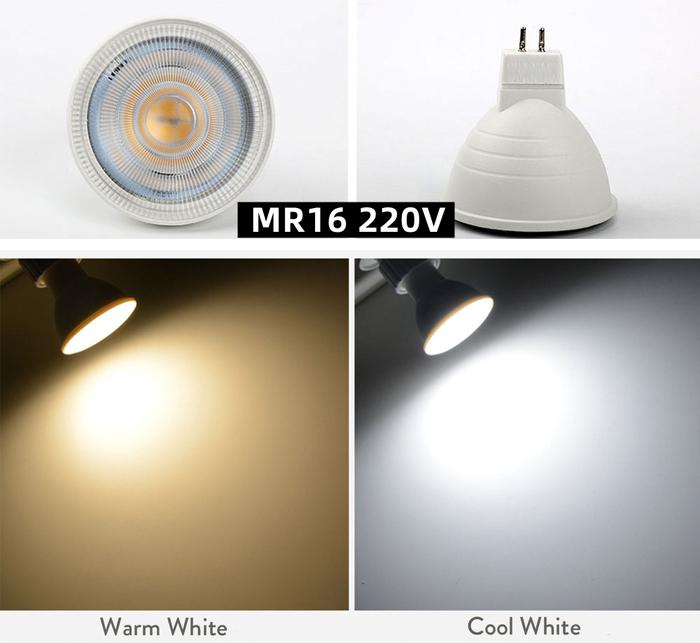 Jual LAMPU MR16 220V LAMPU HALOGEN LED SPOT - PHILIPS PUTIH - Jakarta ...