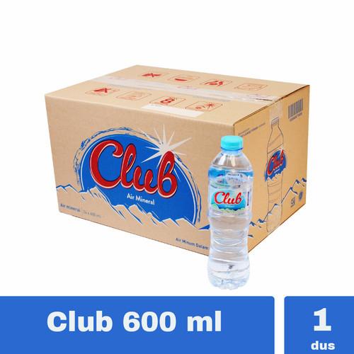 Club 600ml 1 dus/air mineral club botol 600ml - Shop | Tokopedia
