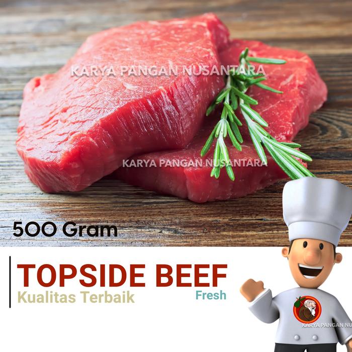 Jual DAGING SAPI BEEF TOPSIDE INSIDE 500GR DAGING SAPI BEEF TOPSIDE 500 ...