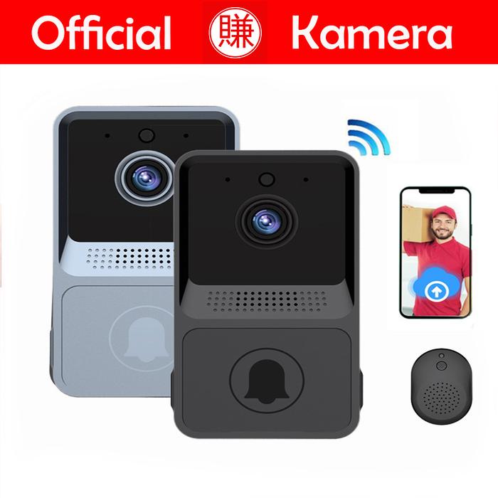 Jual Bel Pintu Dengan Kamera / Smart Video Doorbell camera Intercom ...