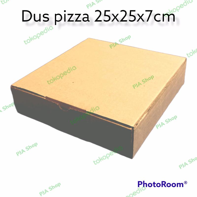 box dus pizza custom ukuran bahan B/F 25x25x7 - Shop | Tokopedia