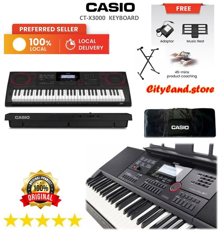 Jual Keyboard Casio CTX 3000 / Piano Keyboard Casio CTX 3000 Original ...