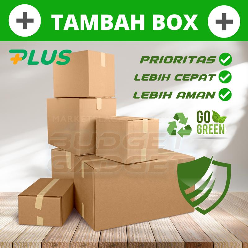 BOX PACKAGING DUS KEMASAN BELANJA TAMBAHAN DI BUDGET GADGET - Shop ...
