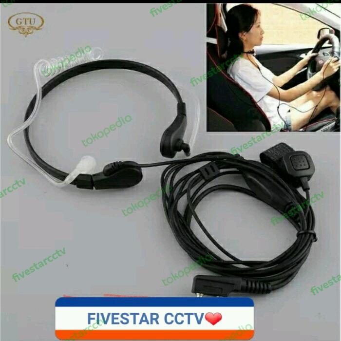 PROMO HEADSET MIC THROAT TOURING UNTUK HT ICOM.BERLIN CX.5 DAN ALINCO ...