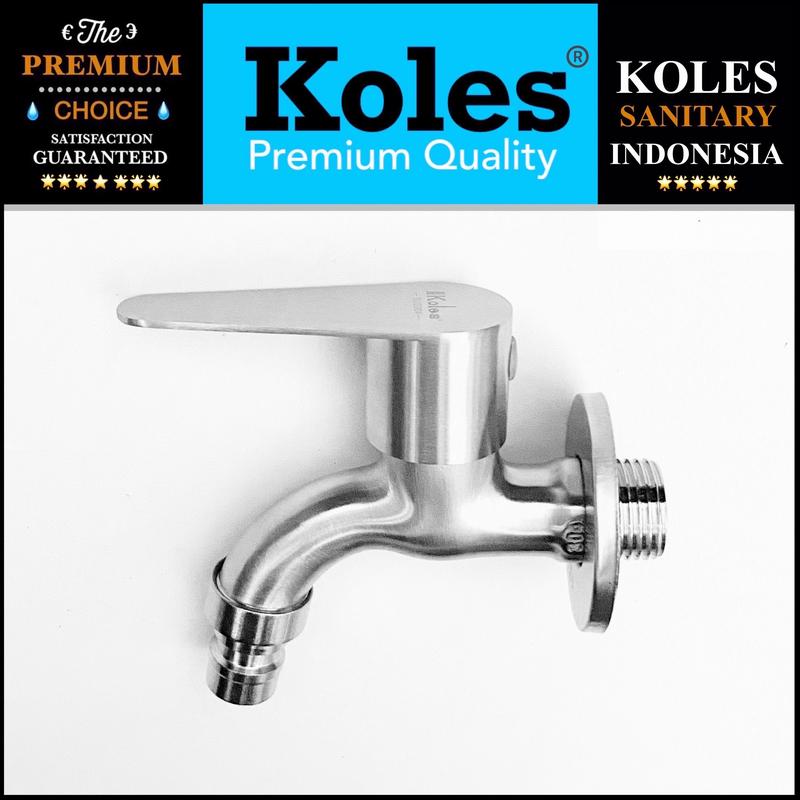 KOLES 5112 Kran Taman Keran Mesin Cuci Stainless Steel SUS 304 - Shop ...