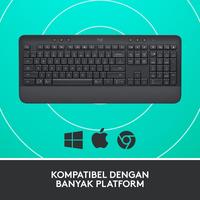 Jual Logitech Signature K650 Keyboard Wireless Bluetooth Comfort - Kota ...
