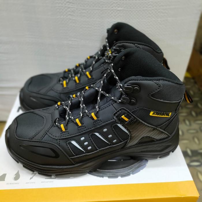 Jual Sepatu Safety Krisbow NEMESI 6INCH || SAFETY SHOES KRISBOW NEMESI ...