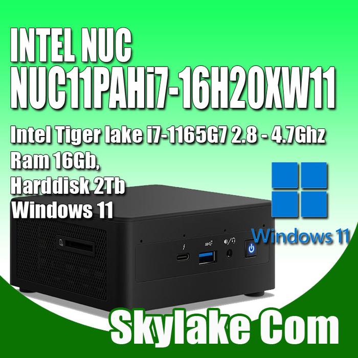 Jual INTEL NUC11PAHi7-16H20XW11 (RAM 16GB HDD 2TB WIN11 CORE I7 ...