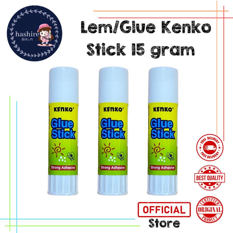 Lem/Glue Kenko Stick 15 gram ( HARGA ECER ) - Shop | Tokopedia