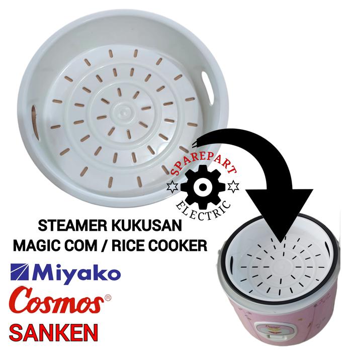 Jual STEAMER KUKUSAN 1,8LITER ORI MAGIC COM - RICE COOKER MIYAKO COSMOS ...