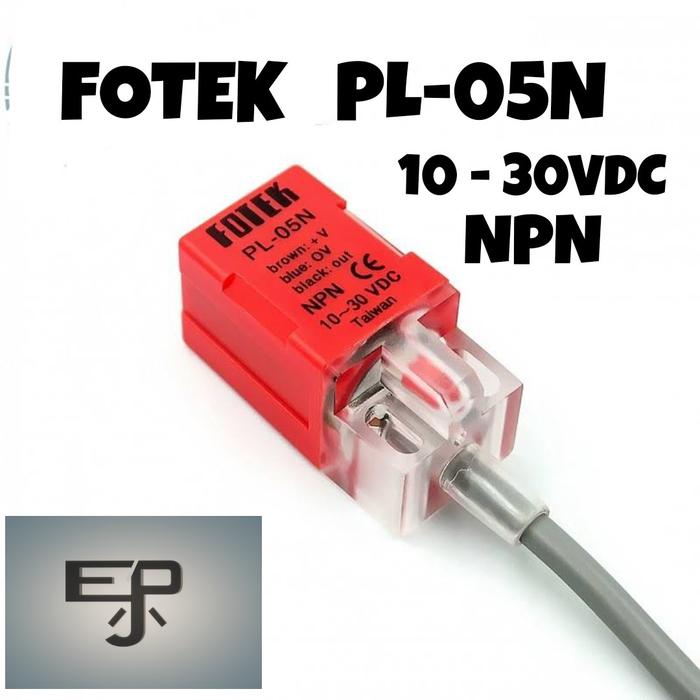 Jual FOTEK Sensor Proximity Induktif PL-05N NPN 10-30VDC untuk Mesin ...