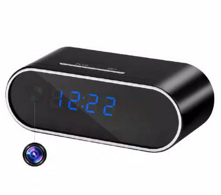 Jual CCTV Jam Meja Layar Digital Canggih Kamera Mini Pemantau Ruangan ...