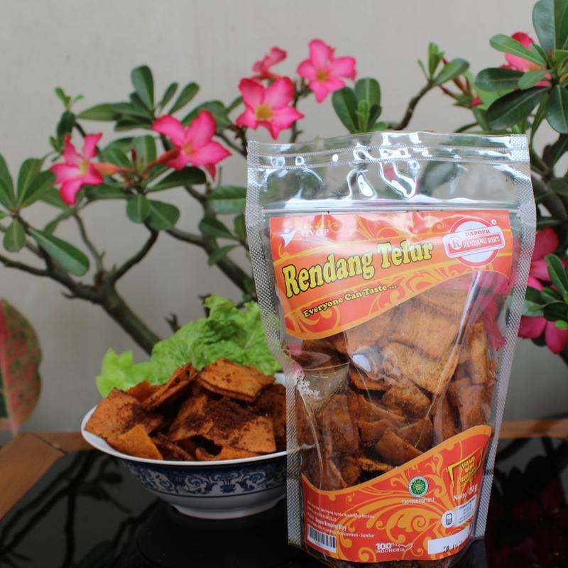 Rendang Telur 250gram Dapoer Rendang Riry - Shop | Tokopedia