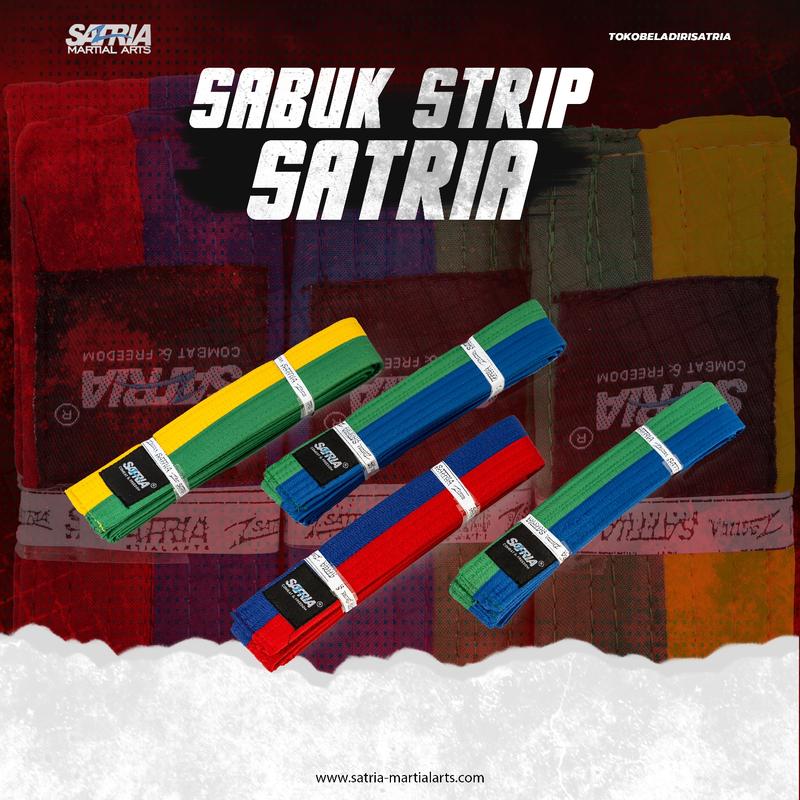 SABUK TAEKWONDO STRIP SATRIA hitam - Shop | Tokopedia