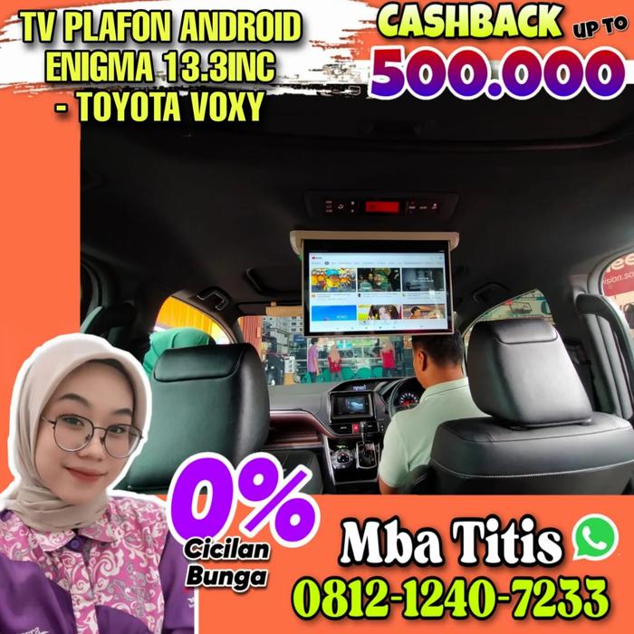 Jual TV PLAFON ANDROID 13,3INC ENIGMA ( TOYOTA VOXY, SERENA,HIACE, DLL ...