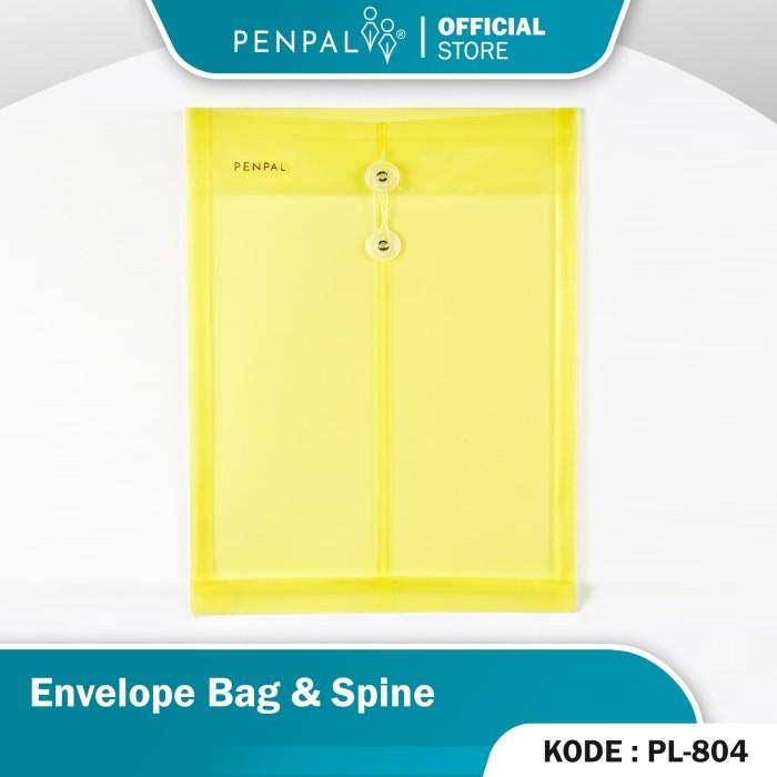 Jual Penpal Envelope Bag & Spine / Map Tali Jumbo PL-804 - Merah - Kota ...