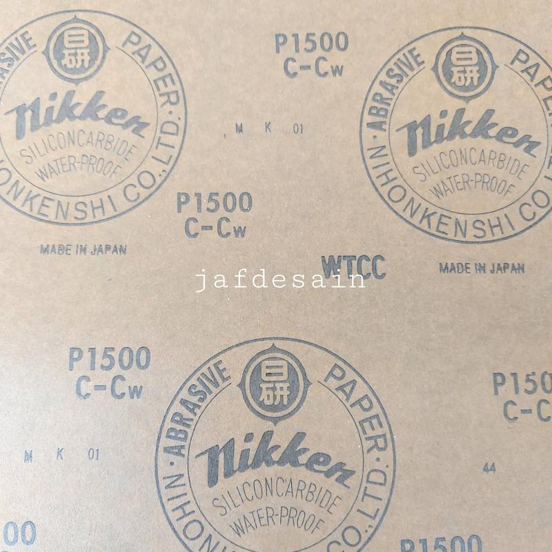 Amplas Nikken 1000 1200 1500 2000 Original Japan - Shop | Tokopedia