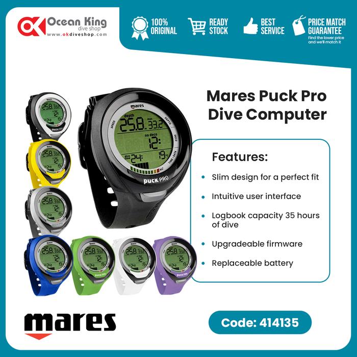 Jual MARES DIVE COMPUTER PUCK PRO PLUS - BLACK - Kota Denpasar - OCEAN ...