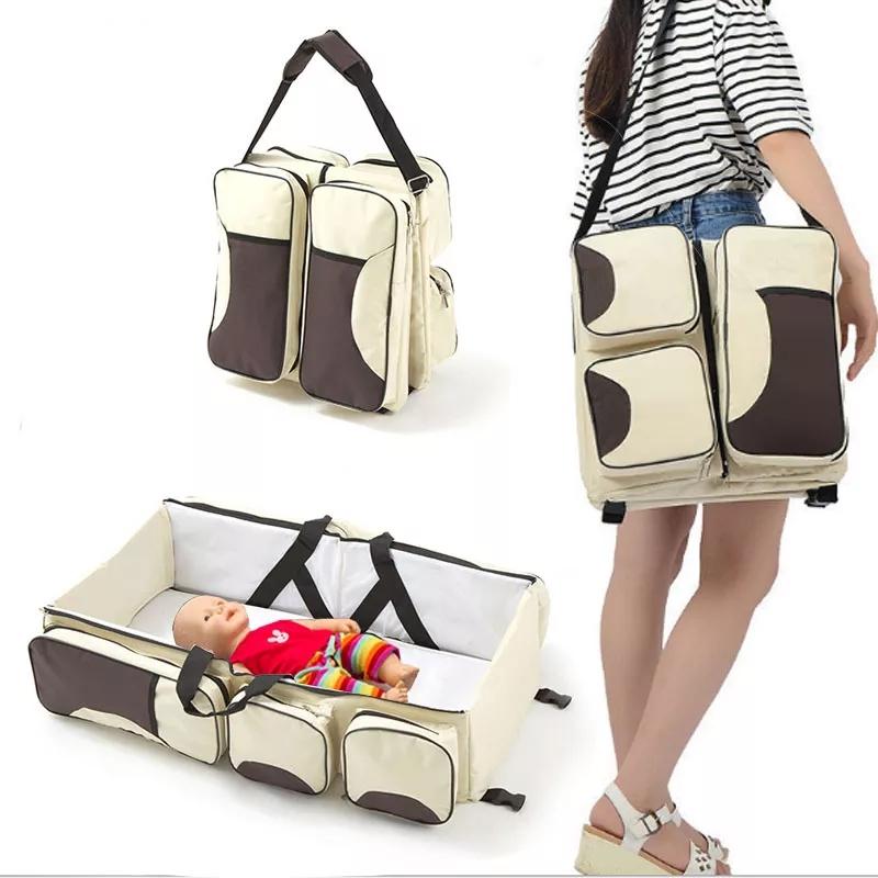 HT-Tas Multifungsi 2 in 1 Baby - Tas Travel Baby - Tas Diaper Baby ...