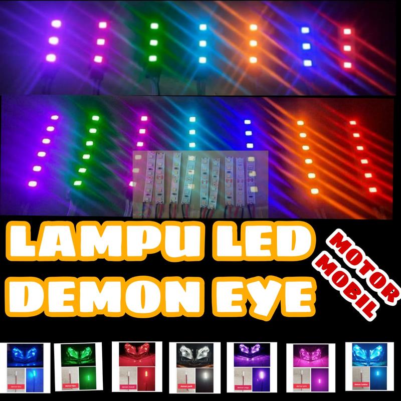 LAMPU LED DEMON EYE DEVIL EYE 12V DEVIL EYES 3 TITIK UNIVERSAL - Shop ...