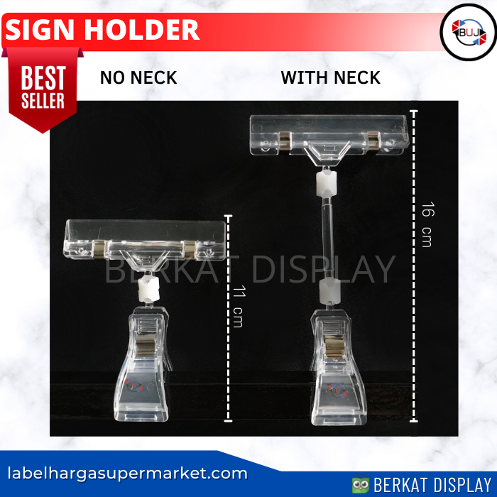 Jual JEPITAN PROMO - JEPITAN PRICE TAG - SPRING HOLDER NO NECK - NO ...