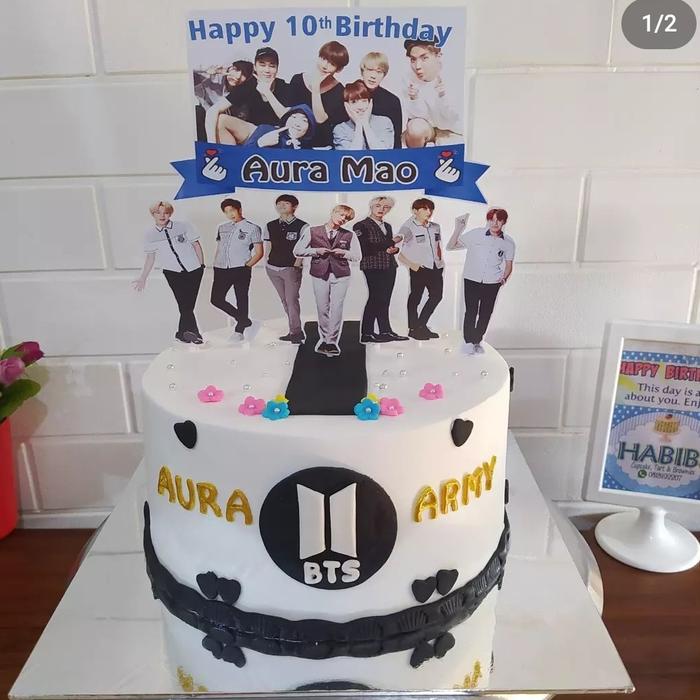 Jual kue ulang tahun bts / bts birthday cake - Kota Tangerang Selatan ...