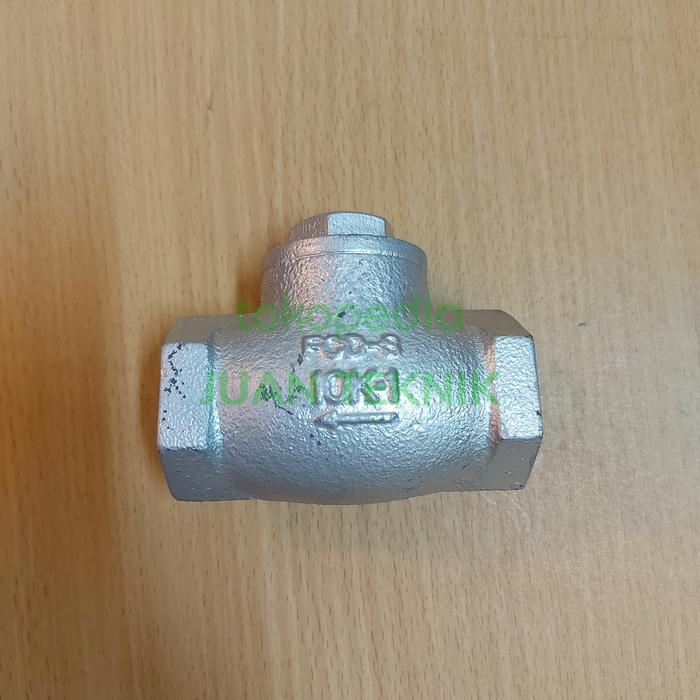 Jual lift check valve kitz 1" inch dn25 jis 10k lift check cast iron ...