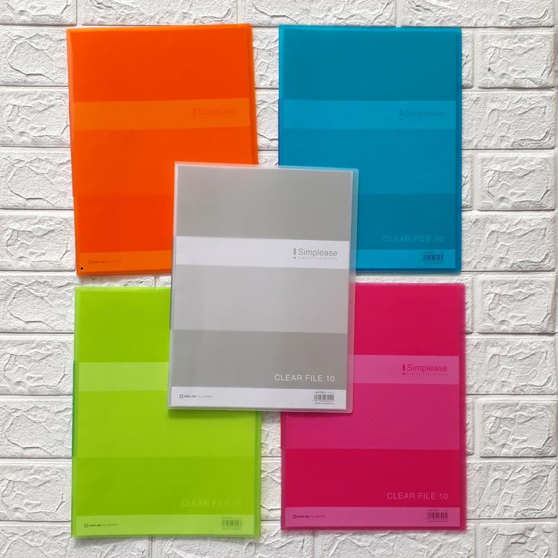 KING JIM Kingjim 184TSPH Clear File Holder A4-S ukuran A4 10 - Shop ...