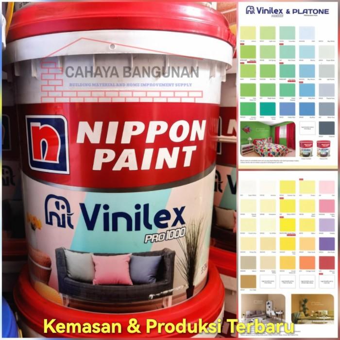 Jual VINILEX PRO 1000 Cat Tembok Gypsum Putih & Warna Pail Pel 20 Kg ...