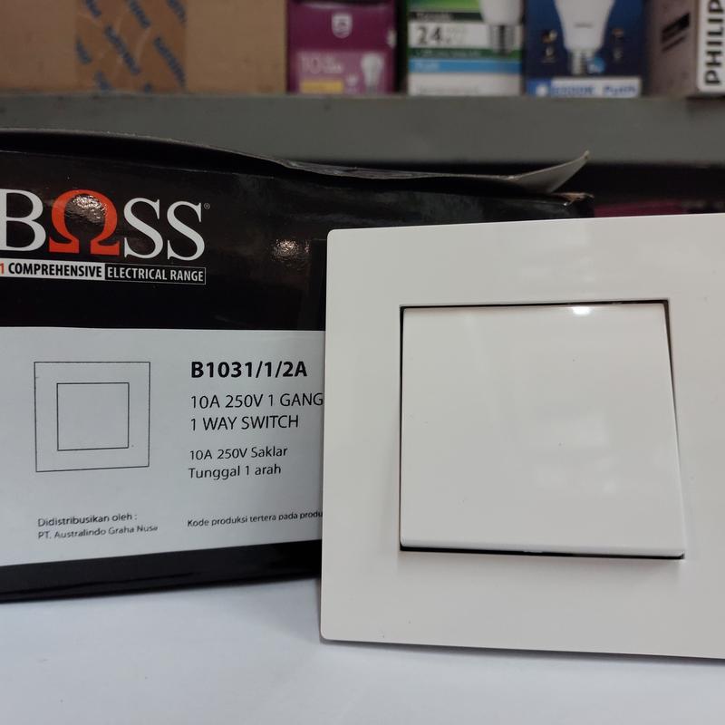 Saklar Engkel Tunggal BOSS B1031 1 2A - Shop | Tokopedia