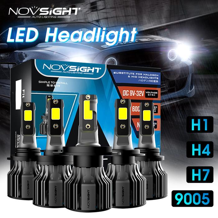 Promo Novsight N39 H4 H11 H7 H1 9005 Car LED Headlight 6000K White ...