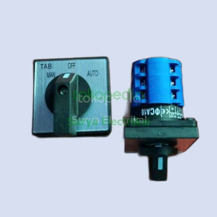 Jual Selector Switch Auto Off Manual 20A 220V - 3 pole - Jakarta Pusat ...