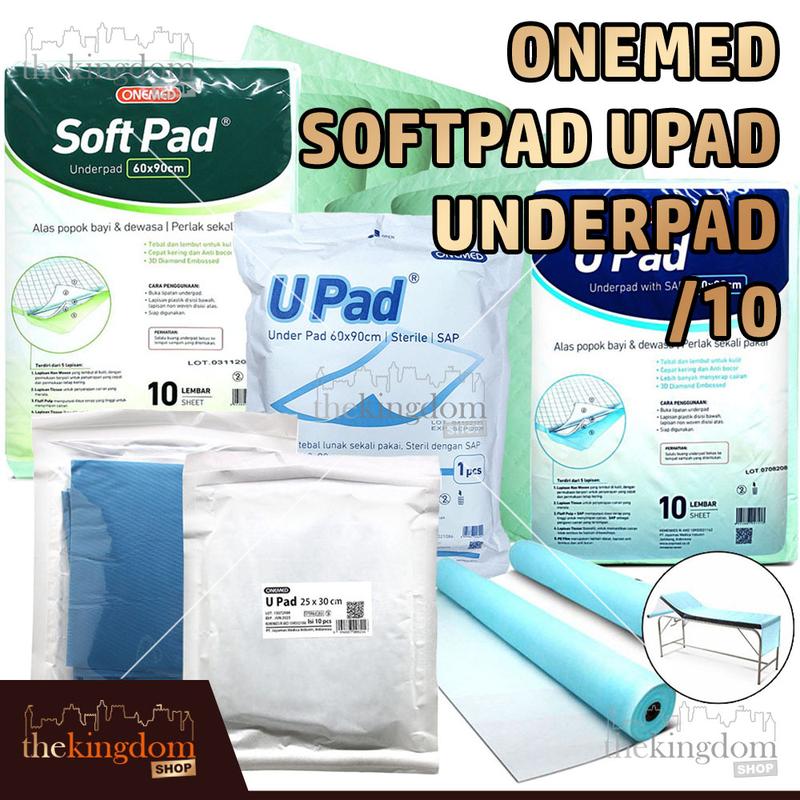 Onemed UPad Underpad 45x60 60x60 60x90 25x30 Perlak U Pad Steril - Shop ...