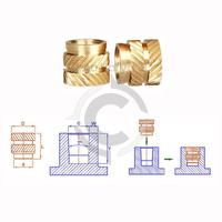 Promo 1Pcs Brass Hot Melt Thread Inserts Nut M2 M2.5 M3 M4 M5 M6 M8 ...