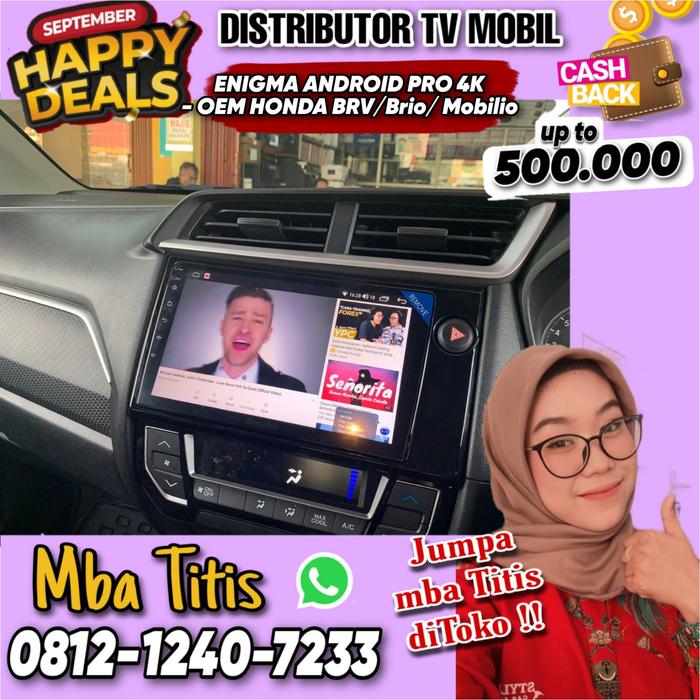 Jual Head Unit ENIGMA ANDROID PRO 4K OEM Brio DLL, Ram 4GB/64GB ...