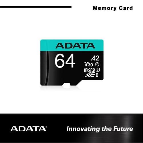 ADATA Premier Pro MICRO SDXC UHS-I U3 V30S 100/75 MB/s 64GB - TOSCA ...