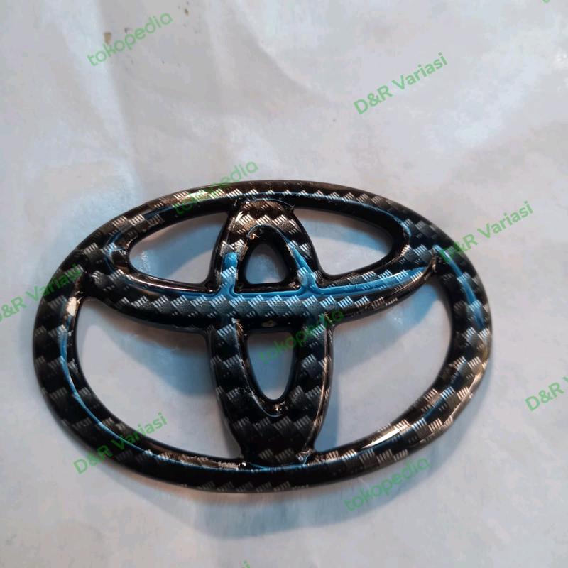 Emblem Logo Stir Carbon UNIVERSAL TOYOTA - Shop | Tokopedia