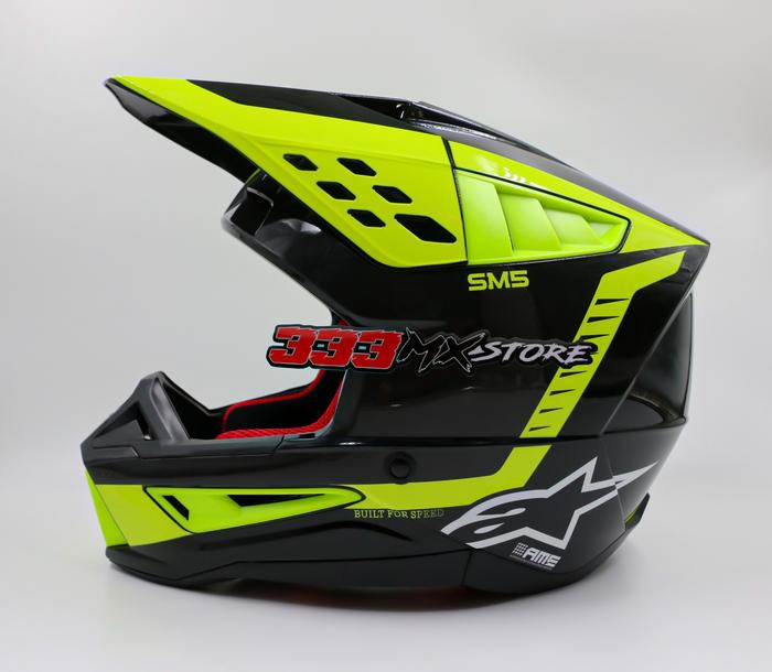 Jual HELM CROSS ALPINESTARS SM5 BEAM FLO HELM MOTOR ALPINESTARS SM5 ...