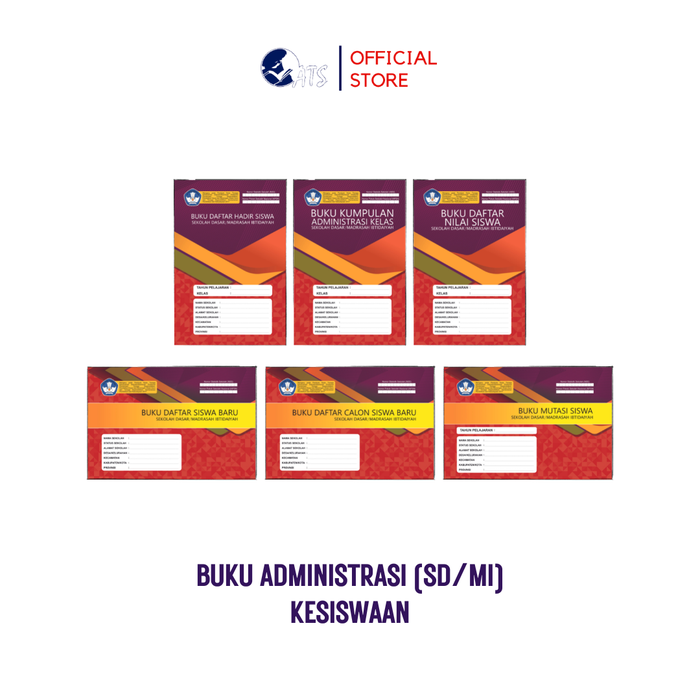 Promo Buku Administrasi SD - Kesiswaan ATS - Mutasi Siswa - Kab. Klaten ...